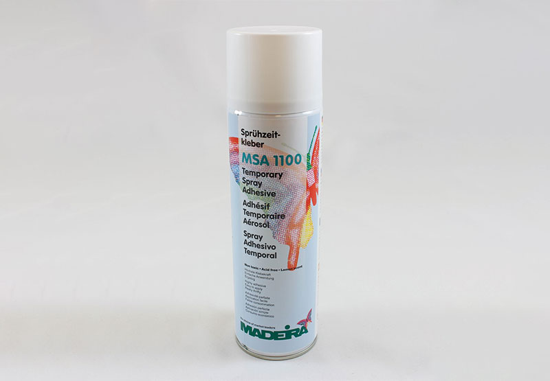 Klisterspray MSA 1100 för brodyr och applikationer